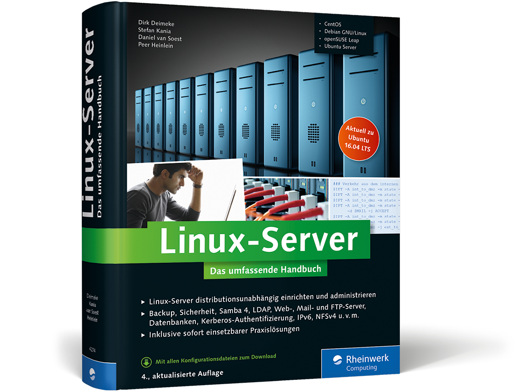 Linux Server Das Umfassende Handbuch Intux